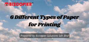 6 Different Types of Paper for Printing – Ricoh Copier Supplier in ...
